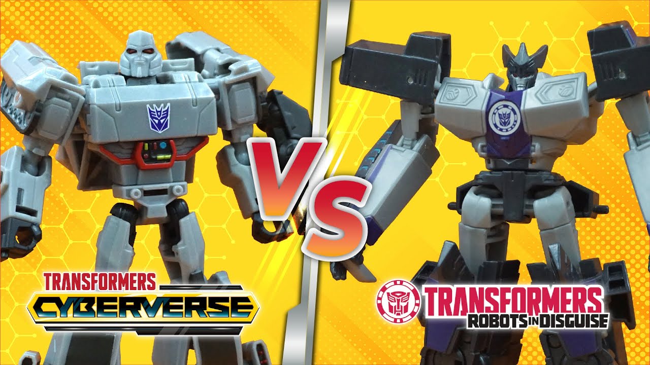 Megatron Size Comparison. Transformers Cyberverse Megatron vs RID 2015 ...