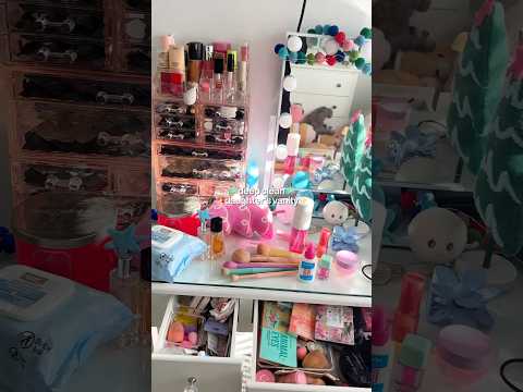 Team messy vanity 😅  #vanity #makeup #skincare