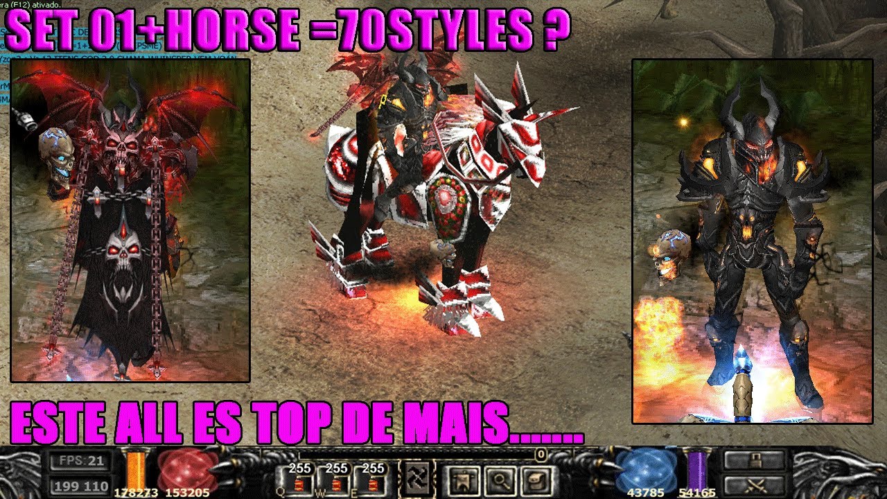 MuAwaY SET 01-X // HORSE CHRISTMAS =70 STYLES ?🤑😎 - YouTube