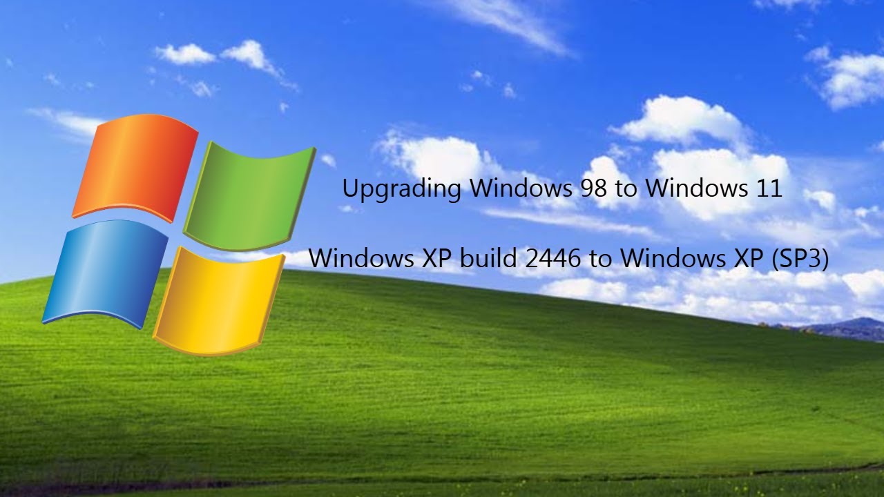 Upgrading Windows 98 to Windows 11: Part 5: Windows XP build 2446 to ...