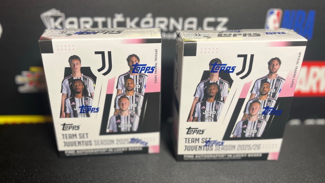 Unboxing 2025-26 Topps Juventus Team set Box - YouTube