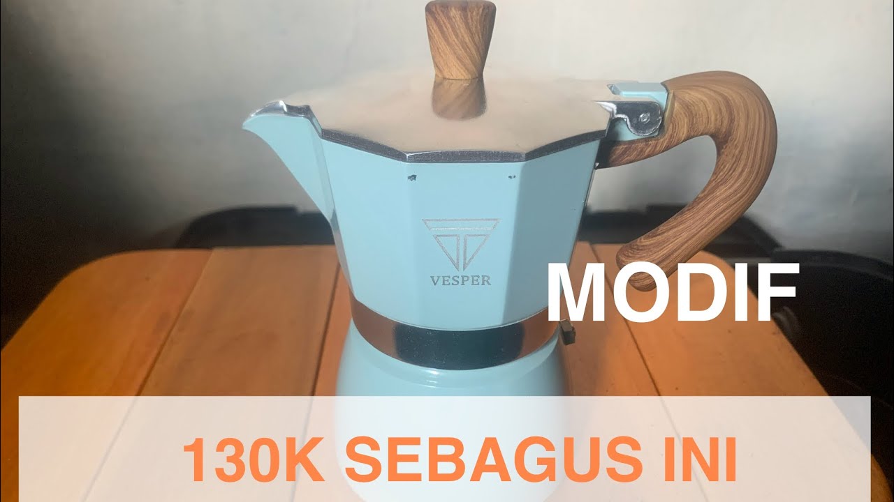 Modifikasi Moka Pot Pesanan Customer - YouTube