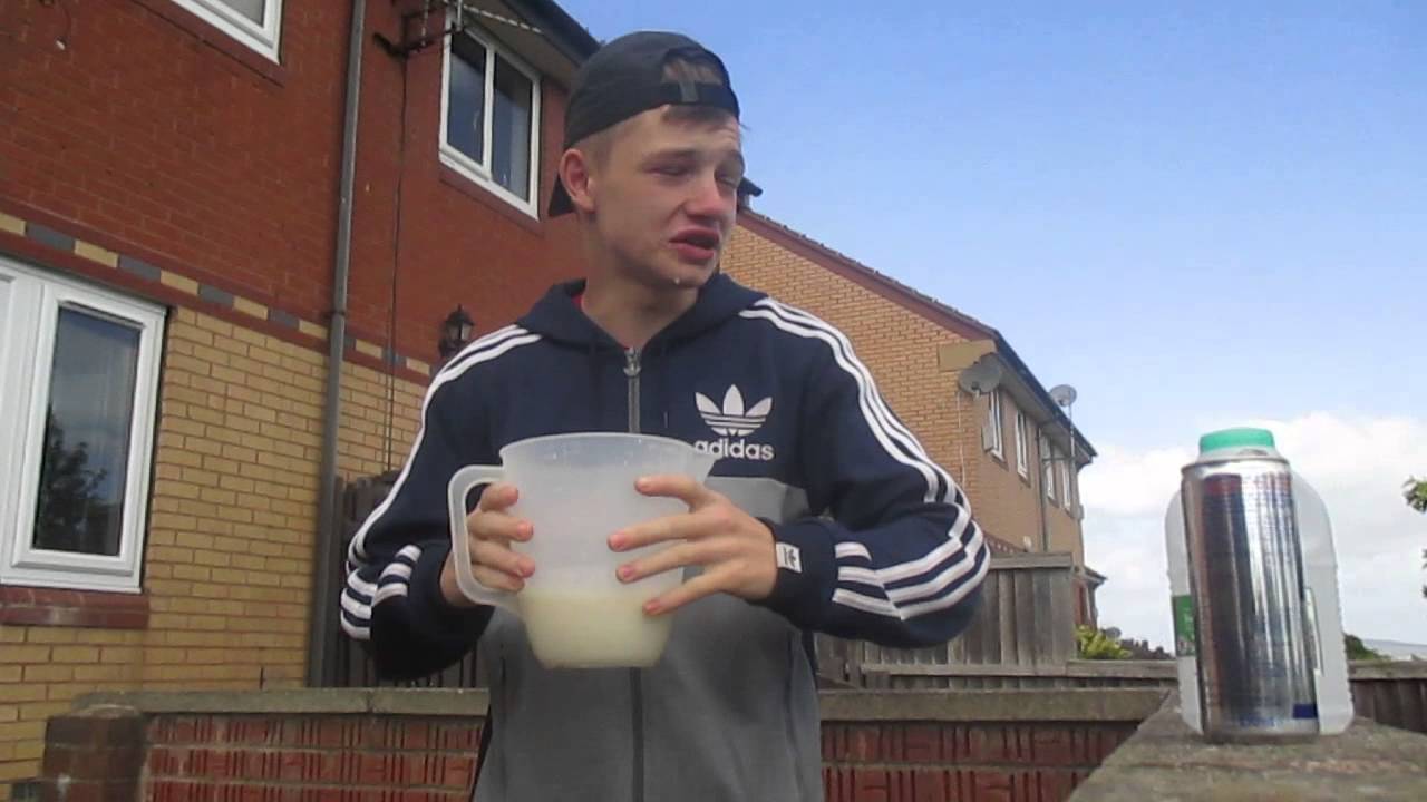 Red Bull and Milk Challenge - YouTube
