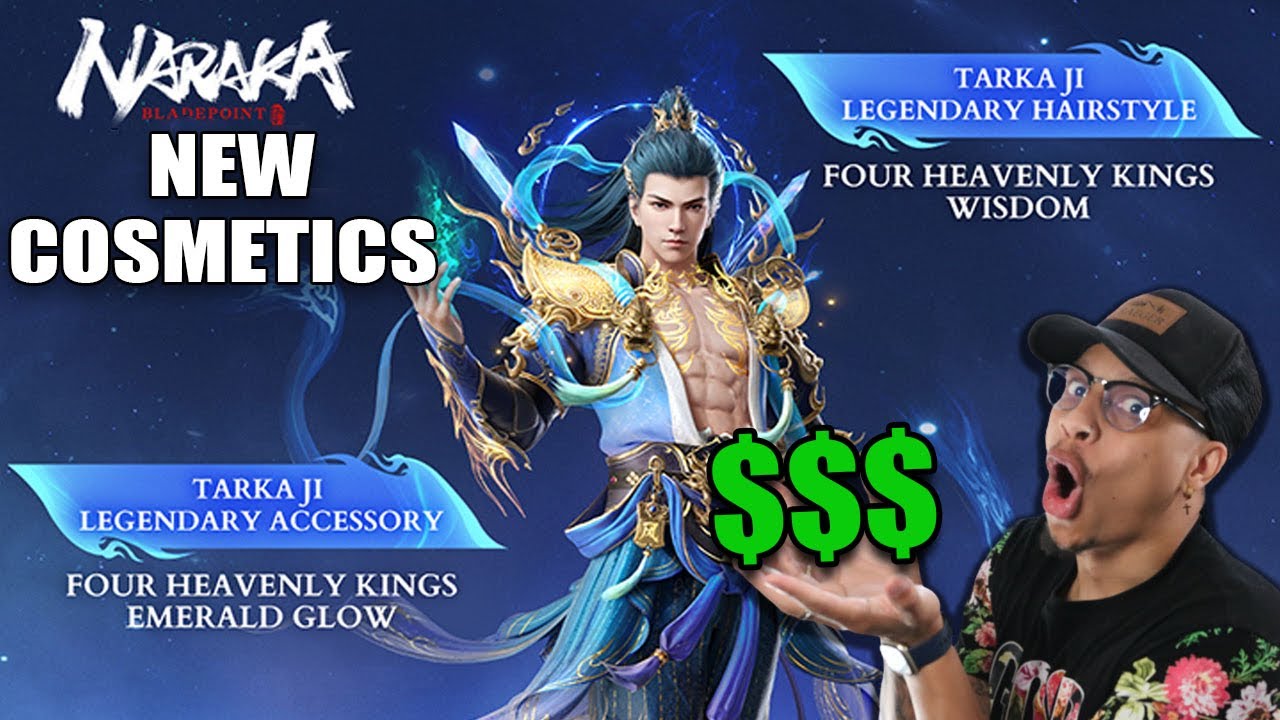 Naraka Bladepoint NEW Tarka Ji Legendary Skin Gameplay (Four Heavenly ...