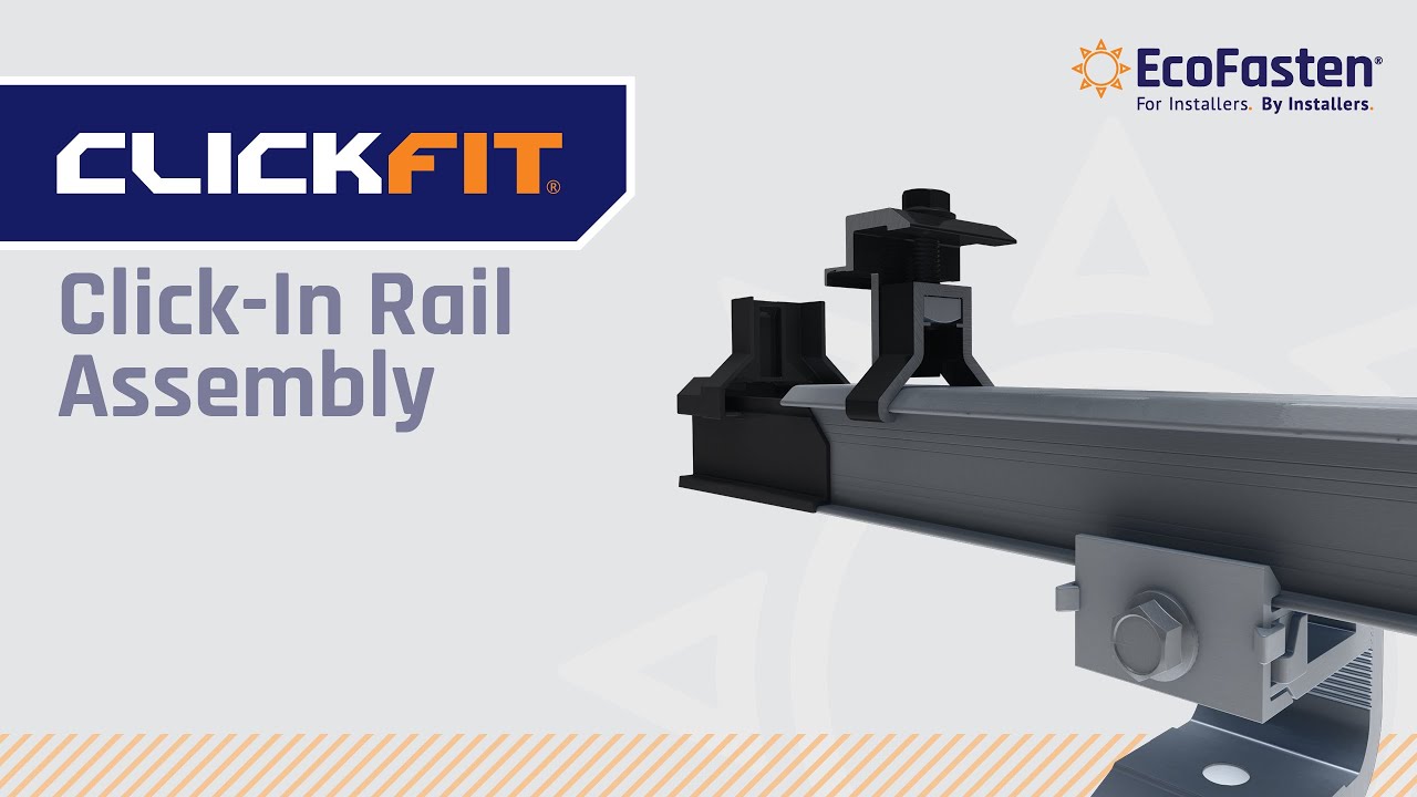 Check out how the ClickFit Click-In Rail Assembly Works! - YouTube
