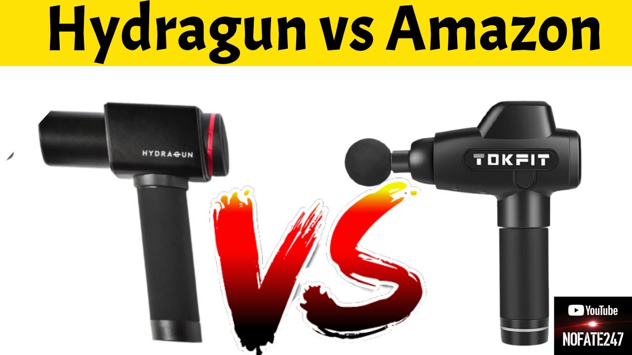 Hydragun vs Amazon Basic Massage Guns | Hydragun Percussion Massage ...