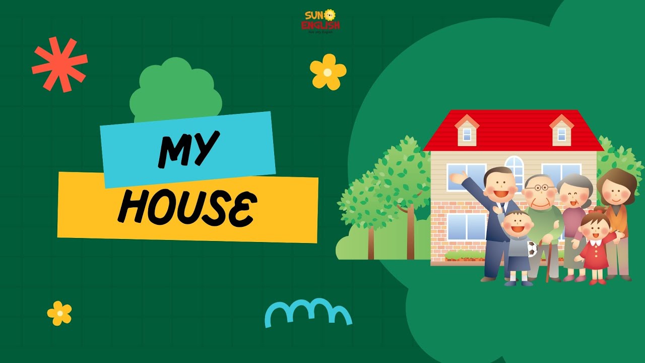 Explore My House Vocabulary | Fun English Words for Kids | Learn About ...