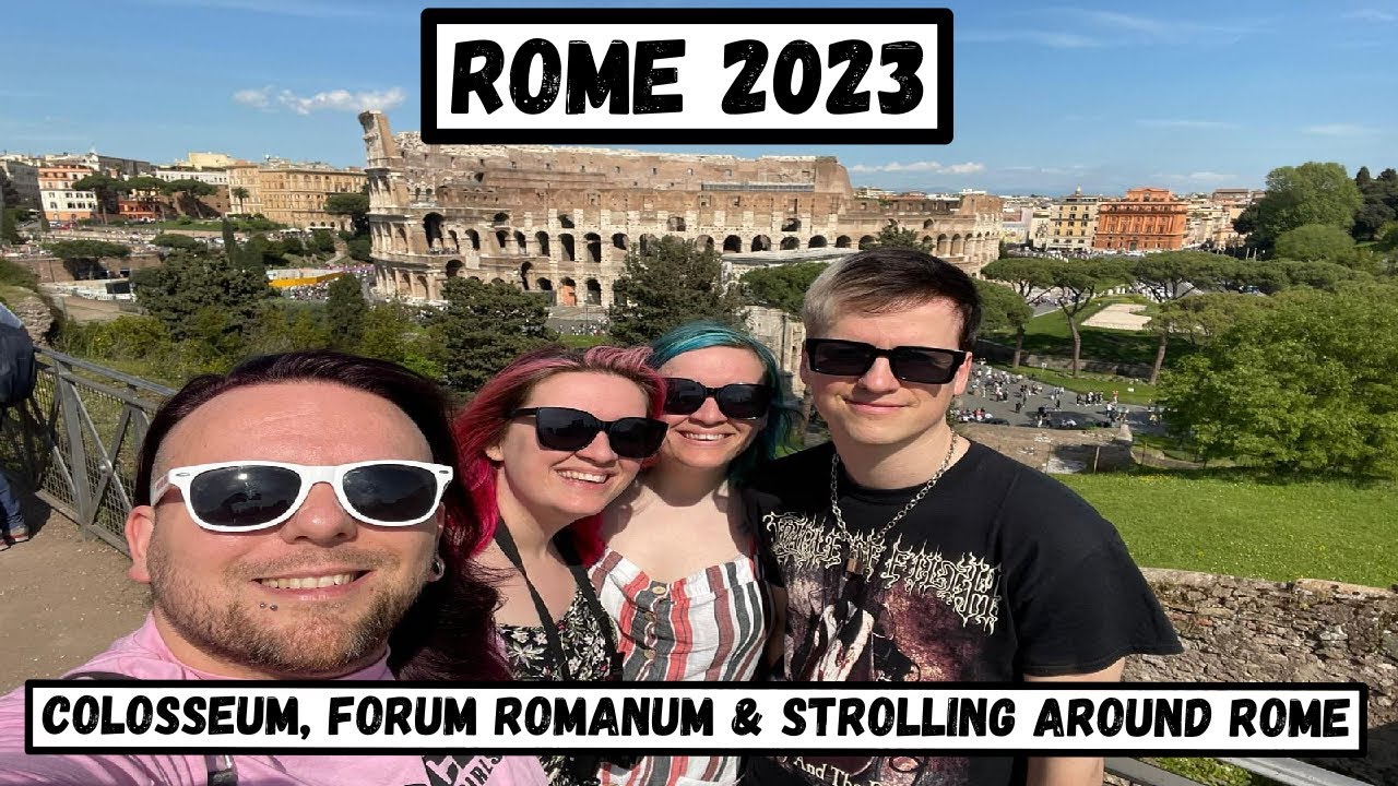 ROME 2023 VLOG 2 | Colosseum, Forum Romanum & Strolling around Rome ...