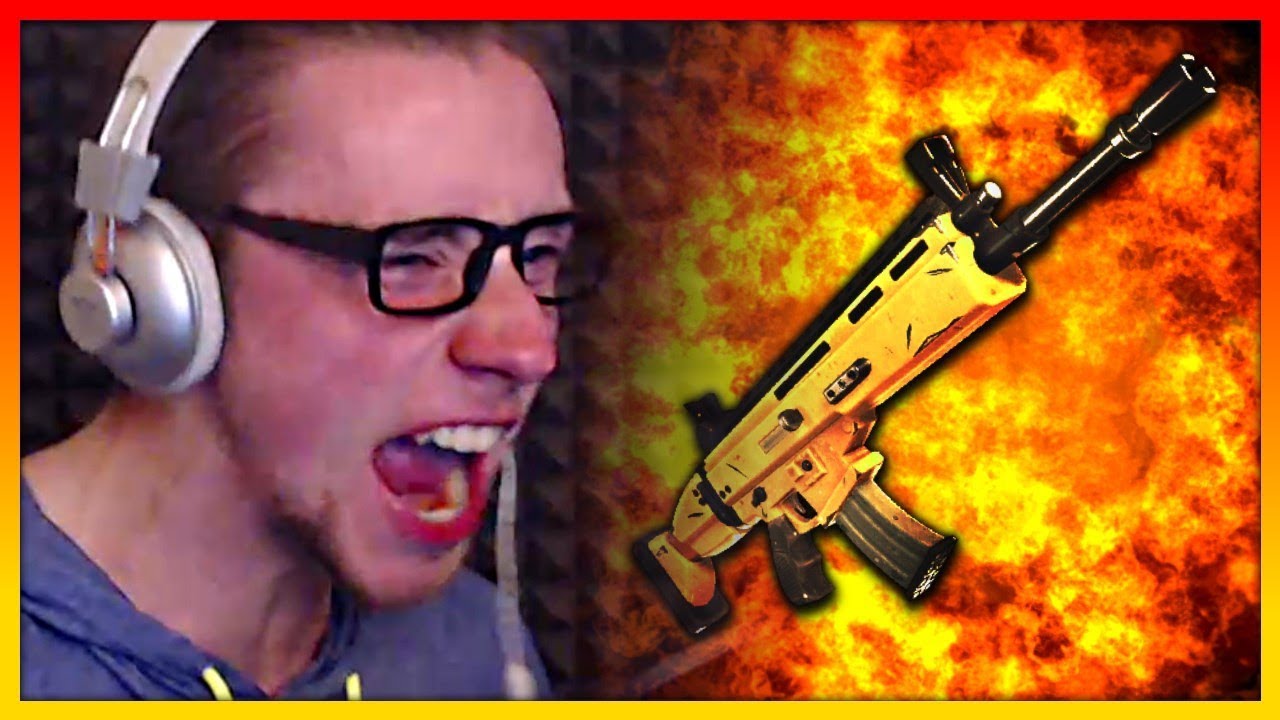 LEGENDARY SCAR RAGE (Fortnite Battle Royale) - YouTube