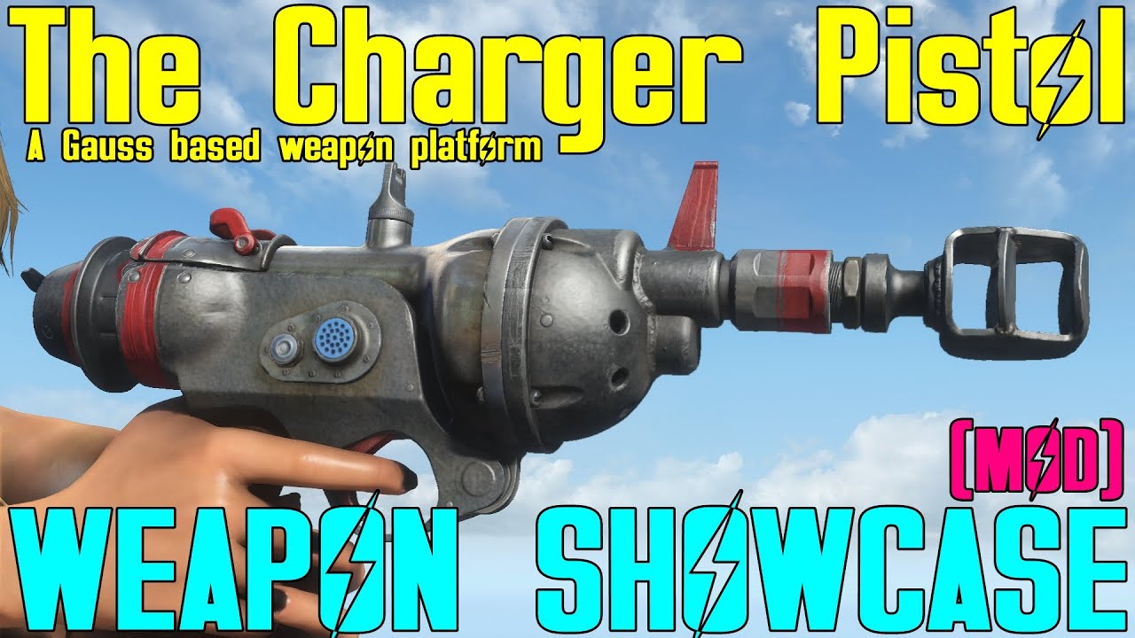 Fallout 4: The Charger Pistol - A Gauss Based Weapon Platform - Weapon ...