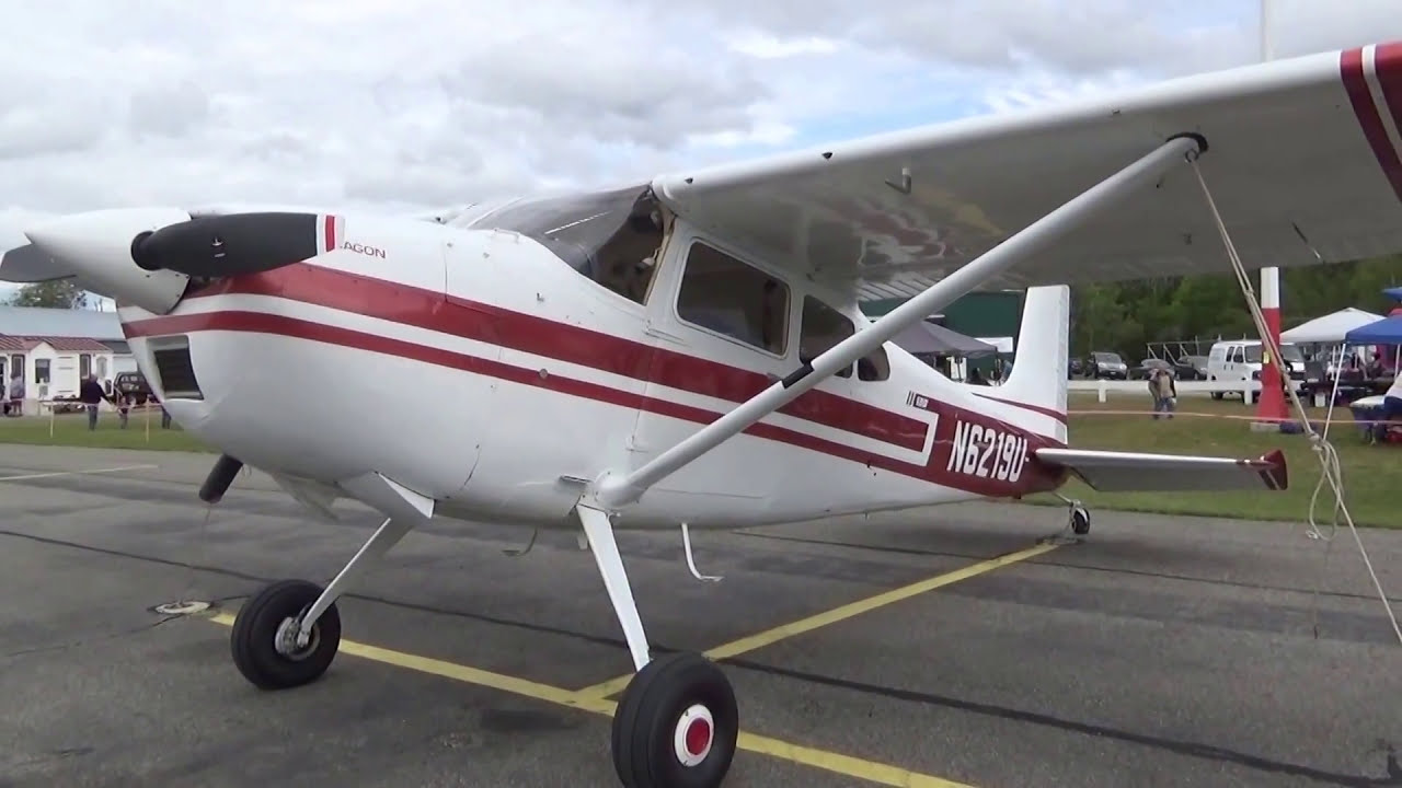 Cessna 180 Skywagon Plane - YouTube