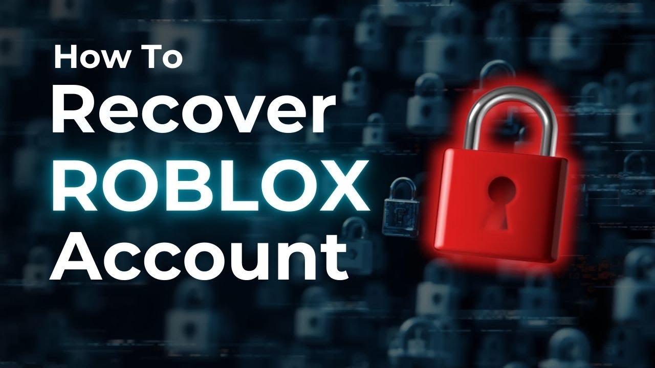 How To Recover Roblox Account Without Email Or Password - YouTube