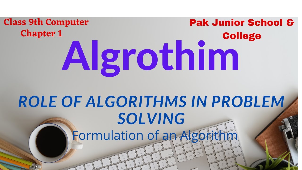 9th Class Computer Chapter 1 Algorithm Youtube 9897