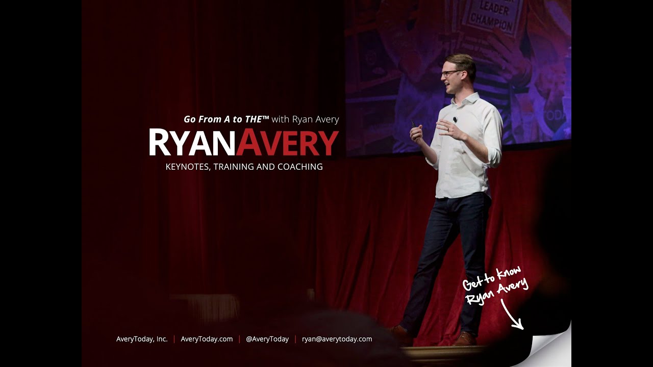 Go from A to THE with Ryan Avery - YouTube