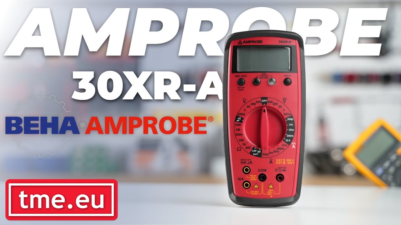 BEHA Amprobe 30XR-A Digital Multimeter – Built for Pros, Made to Last ...