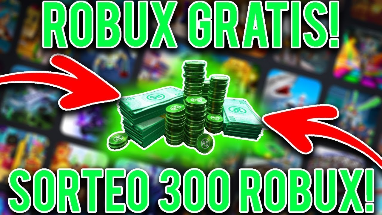 💰Sorteo De 300 Robux🤑 - YouTube