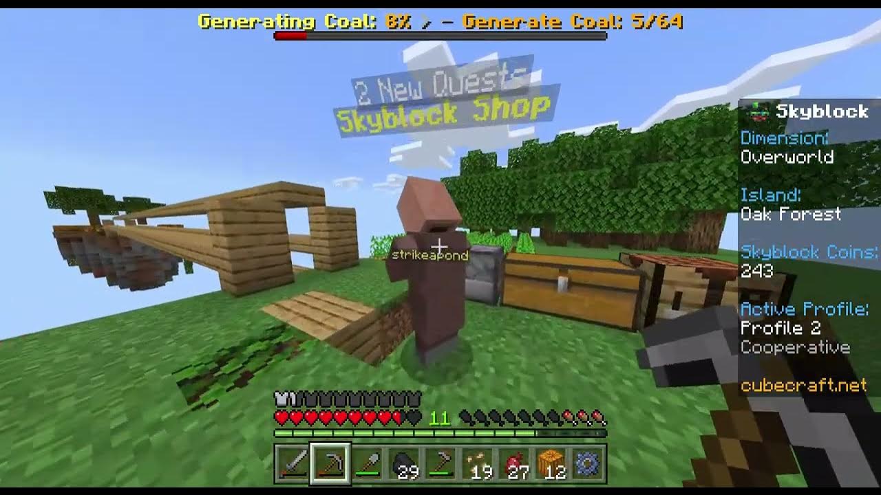 new series with josh|minecraft skyblocks|#1| - YouTube