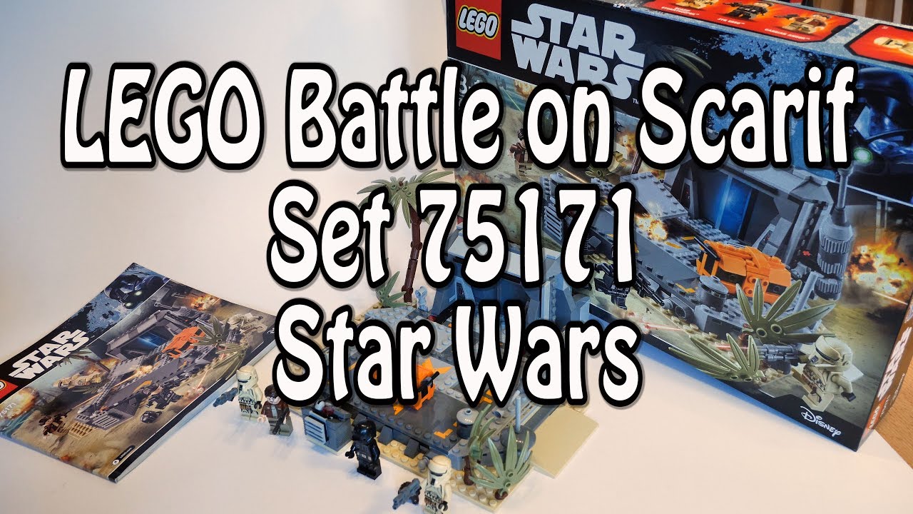 Test: LEGO Battle on Scarif (Star Wars Set 75171 Review deutsch in 4K ...