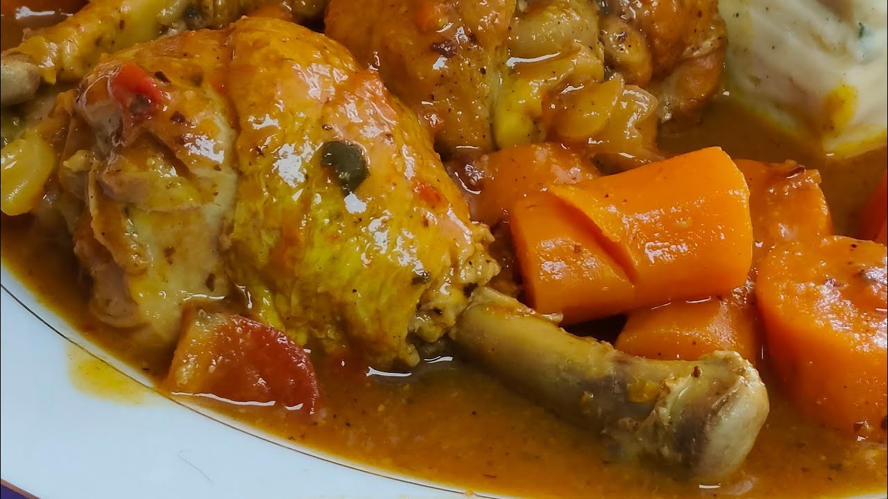 POLLO EN SALSA se va a convertir en tu receta preferida,PASO A PASO ...