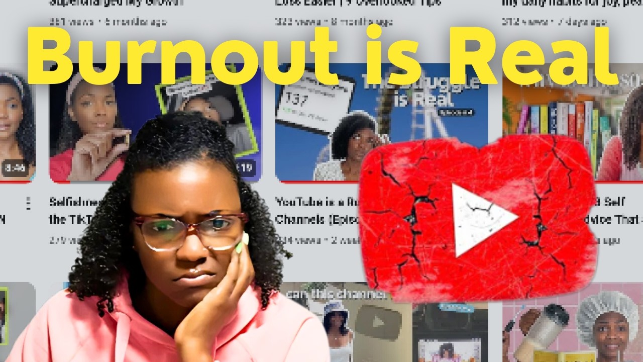 I Finally Understand YouTube Burnout - YouTube