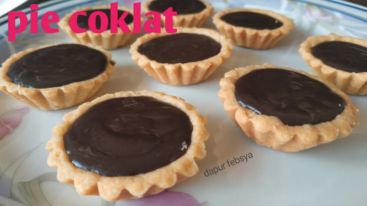 pie coklat mudah dan enak - YouTube