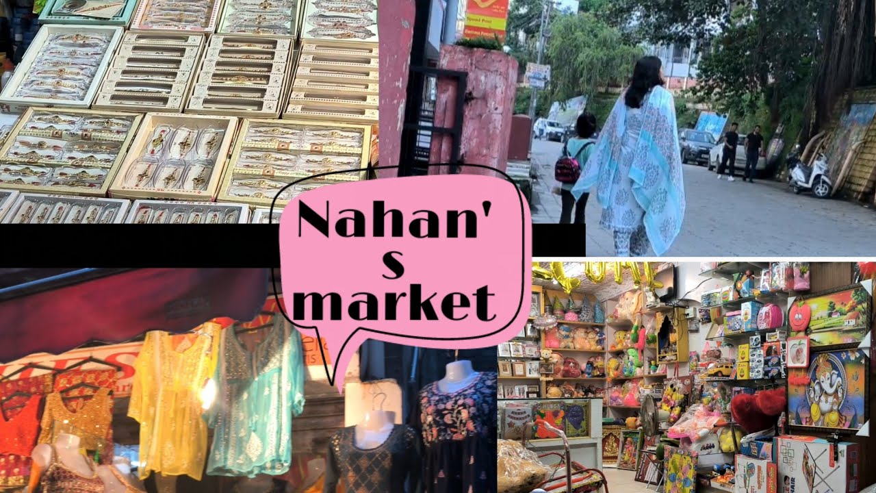 Nahan's market vlog ||Explore||Must visit || Areedha Singh - YouTube