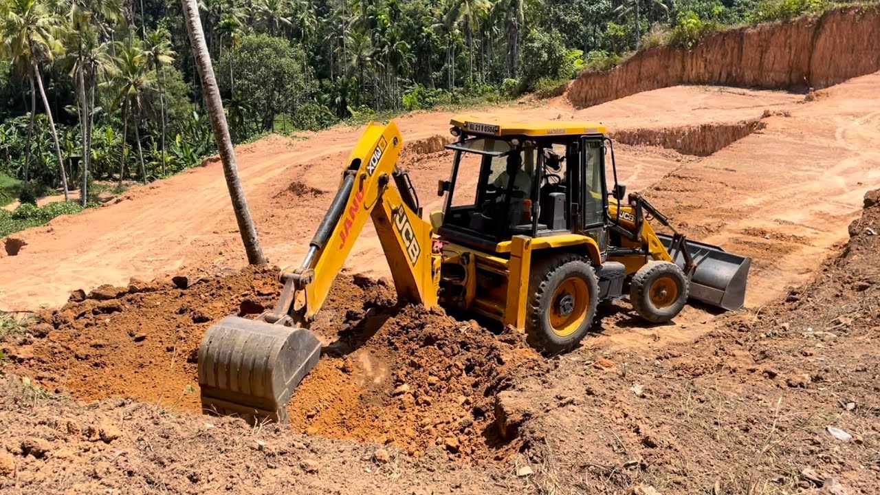 Jcb 3dx digging and removing hard heap of soil #jcb #jcb3dx #jcbcartoon ...