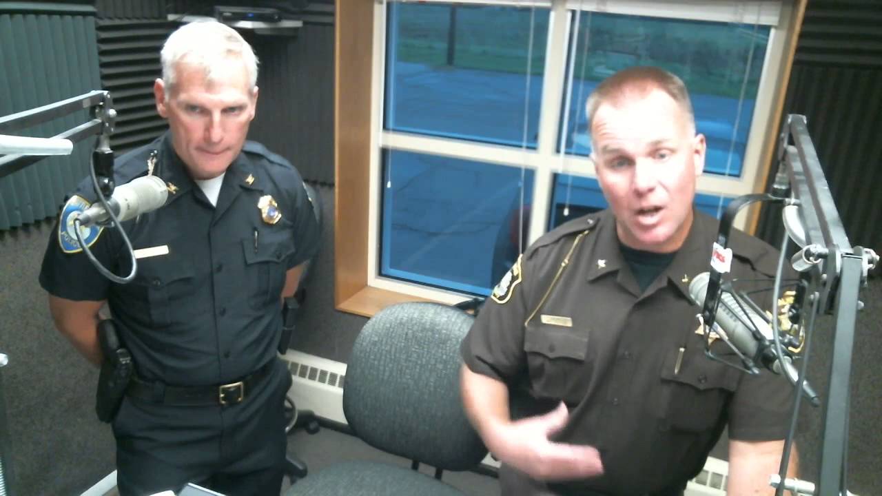 Police Chief Jim Blocker and Sheriff Matt Saxton Talk About Silent ...