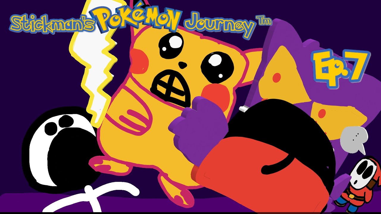 S2 Stickman’s Pokémon Journey Episode 7 Pikachu Gigantimaxes ! - YouTube