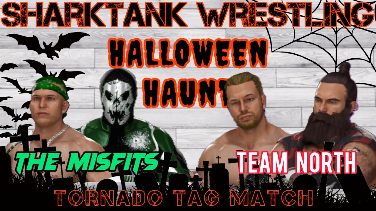 STW HALLOWEEN HAUNT: THE MISFITS VS. TEAM NORTH (WWE2K25) #WWE2K25 ...