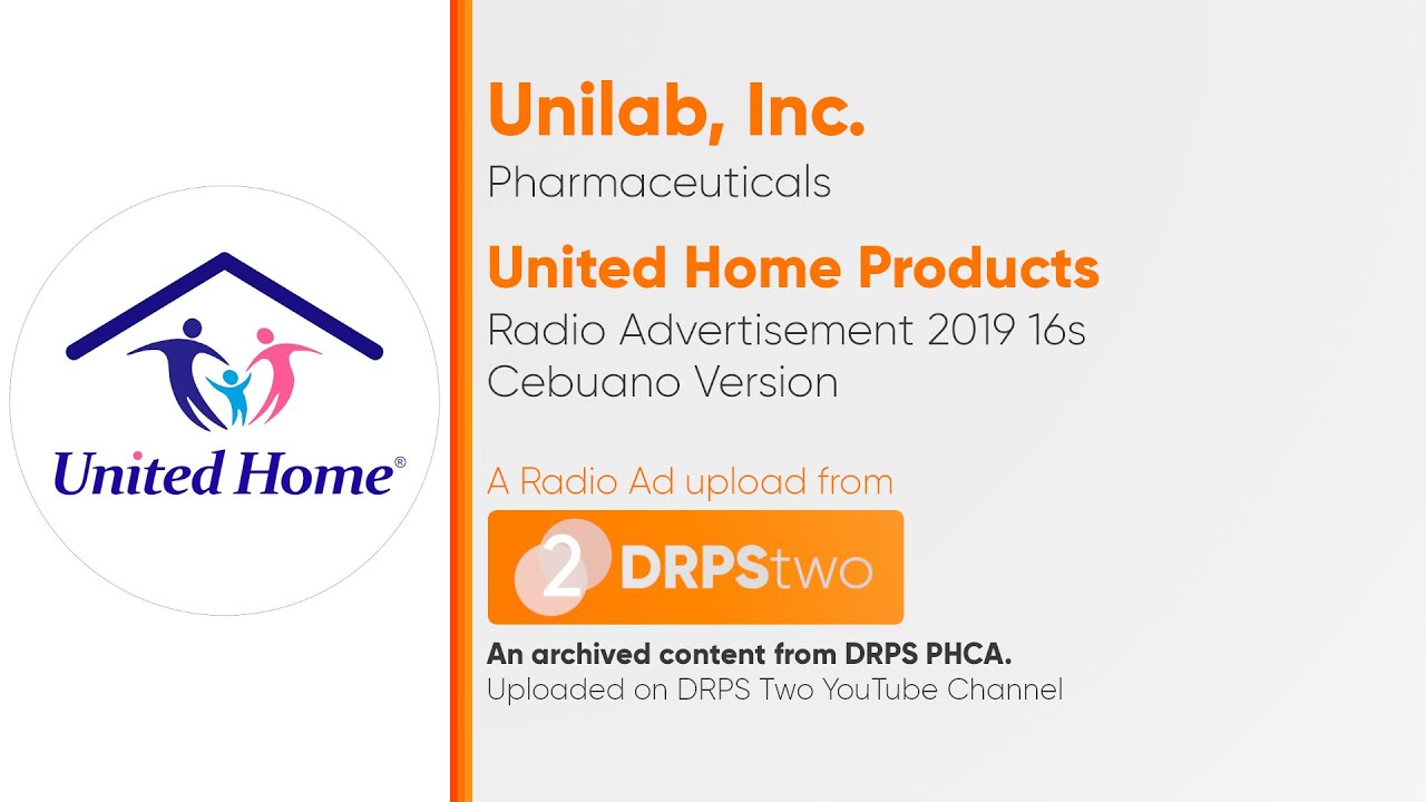 United Home Products Radio Ad 2019 16s (Cebuano Version) - YouTube