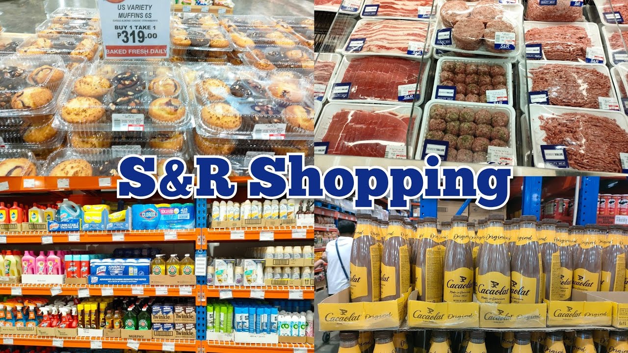 S&R Grocery Shopping : grocery day with my kids : my stress reliever ...