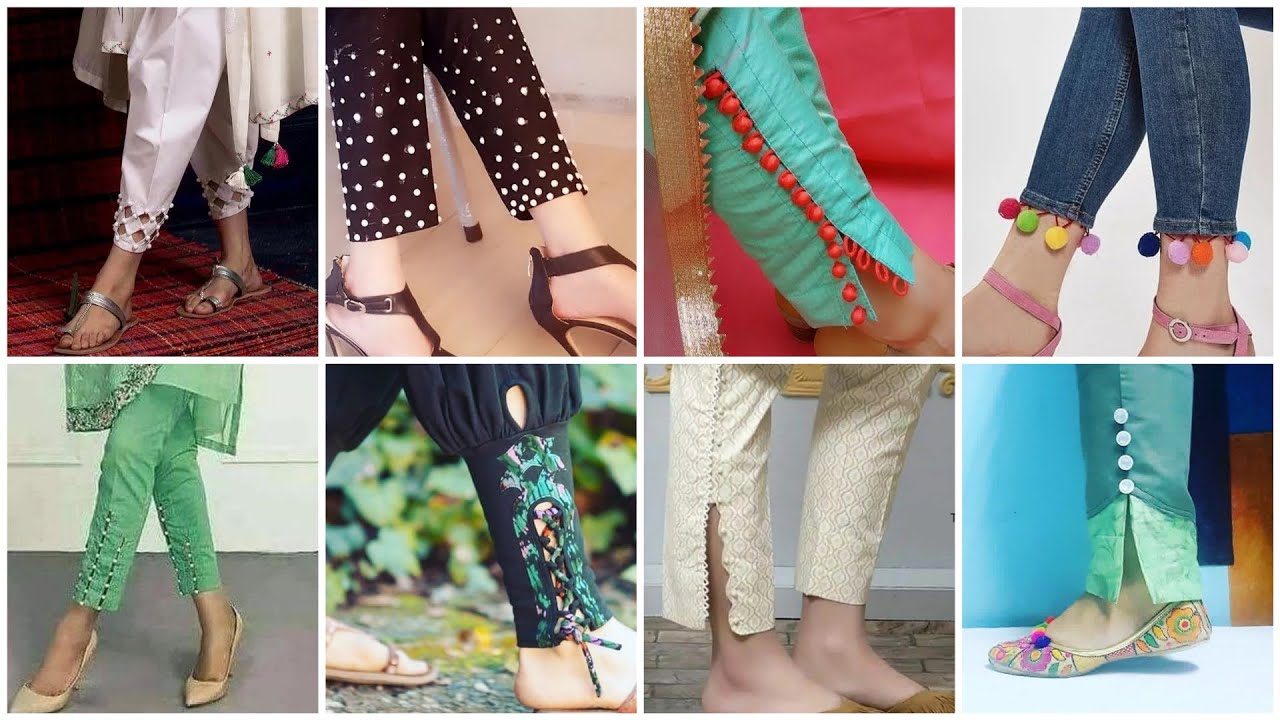 Top Trouser \ Salwar Bottom Design | Pajama Bottom Designs Idea ...