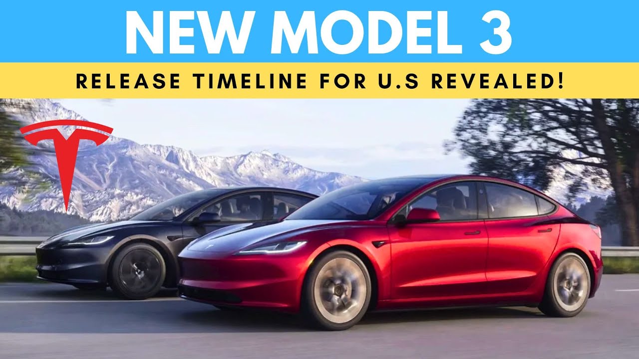 Tesla's New Model 3 Release Timeline For U.S Revealed & More Updates ...