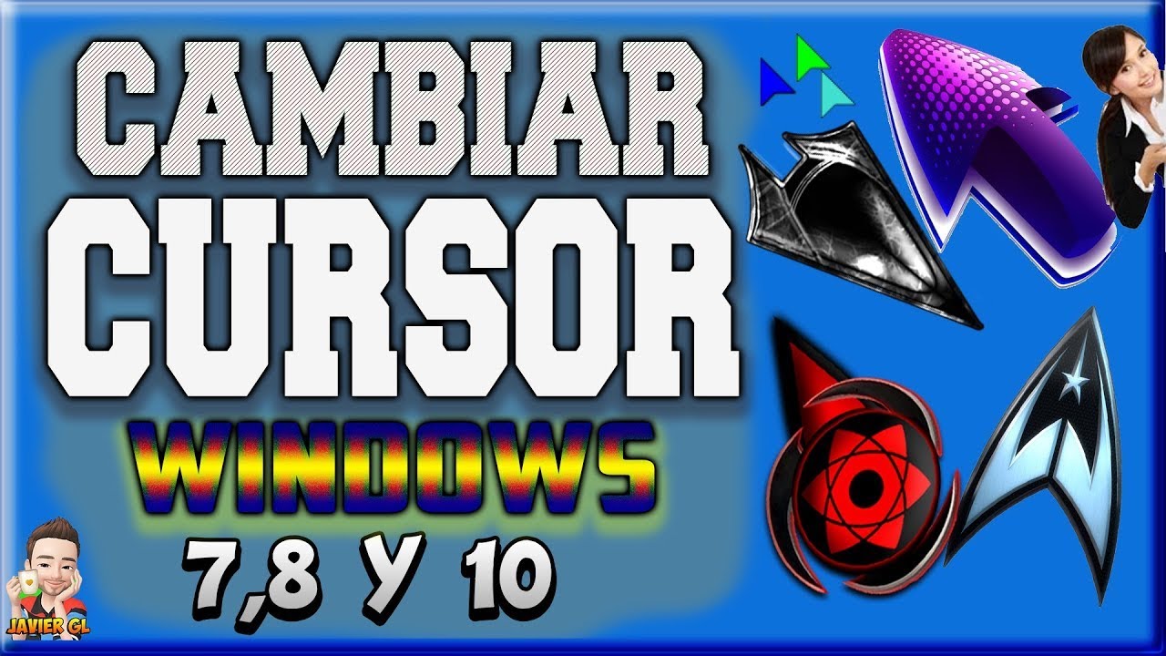 Cómo CAMBIAR el CURSOR 🔥 Tradicional 🖱 SIN PROGRAMAS en WINDOWS + PACK ...