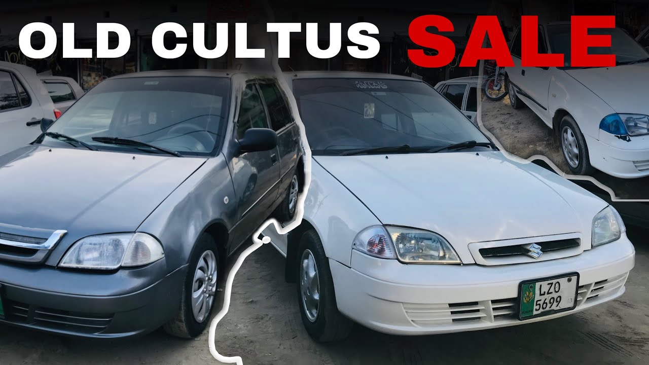 OLD SUZUKI CULTUS for sale in cheapest price - YouTube