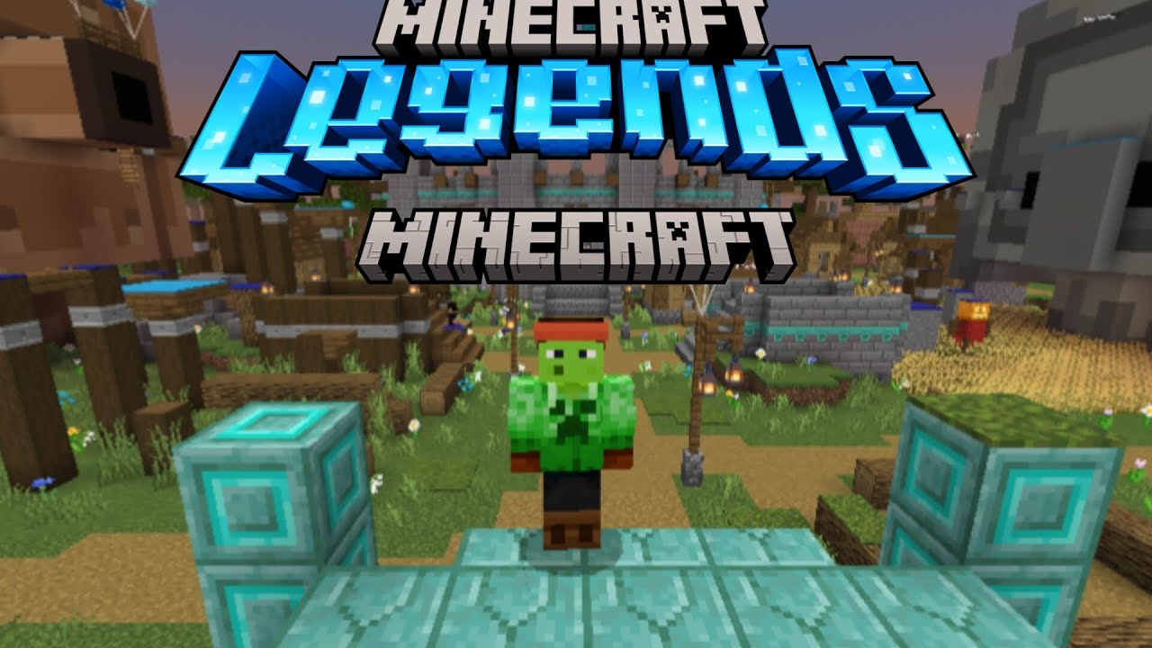 Minecraft Bedrock Edition - Minecraft Legends Event - Playing the main ...