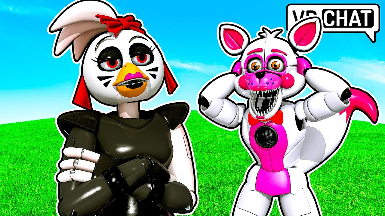 Glamrock Chica Turns EMO?! in VRCHAT - YouTube