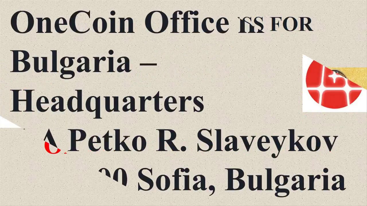 Support Address For OneLife Office OneCoin - YouTube