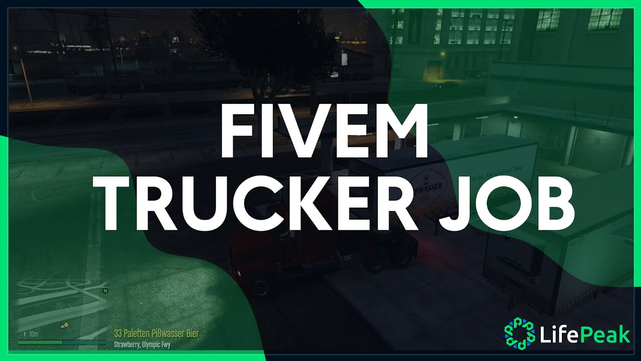 [ESX] LifePeak Scripts- Trucker - Job - YouTube