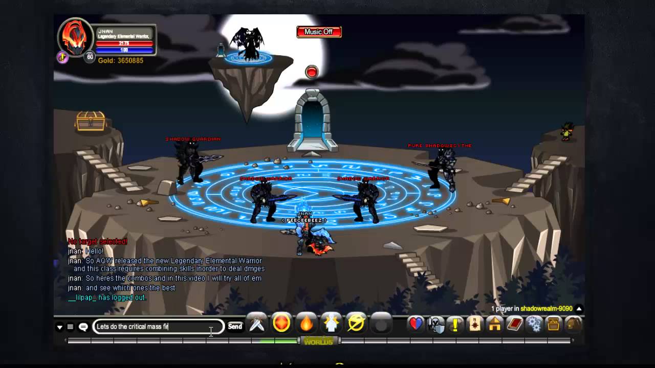 Legendary Elemental Warrior Guide AQW (BURST DAMAGE!) - YouTube