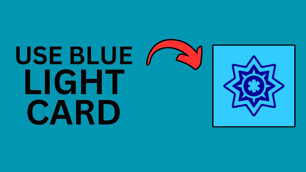 How to Use Blue Light Card? - YouTube
