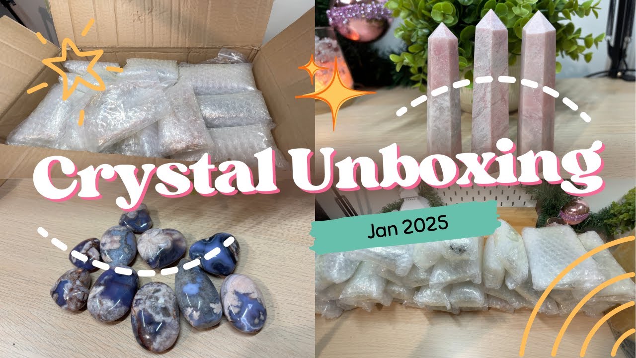 First Crystal Unboxing Of The Year - YouTube