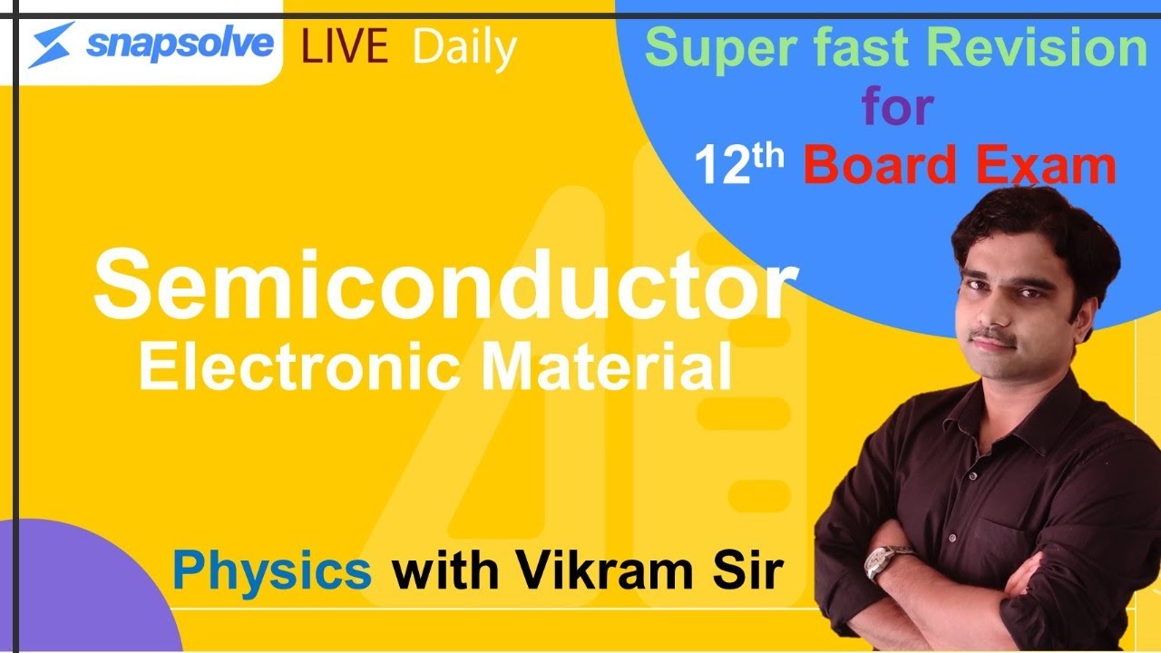 Grade 12 Physics Semiconductor Electronic Materials CrashCourse grade-12-physics-semiconductor-electronic-materials-crashcourse