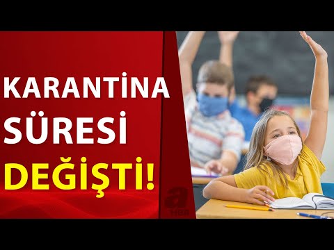 Sağlık Bakanlığı'ndan koronavirüs değişikliği: Temaslı öğrenciler için karantina süresi değişti!