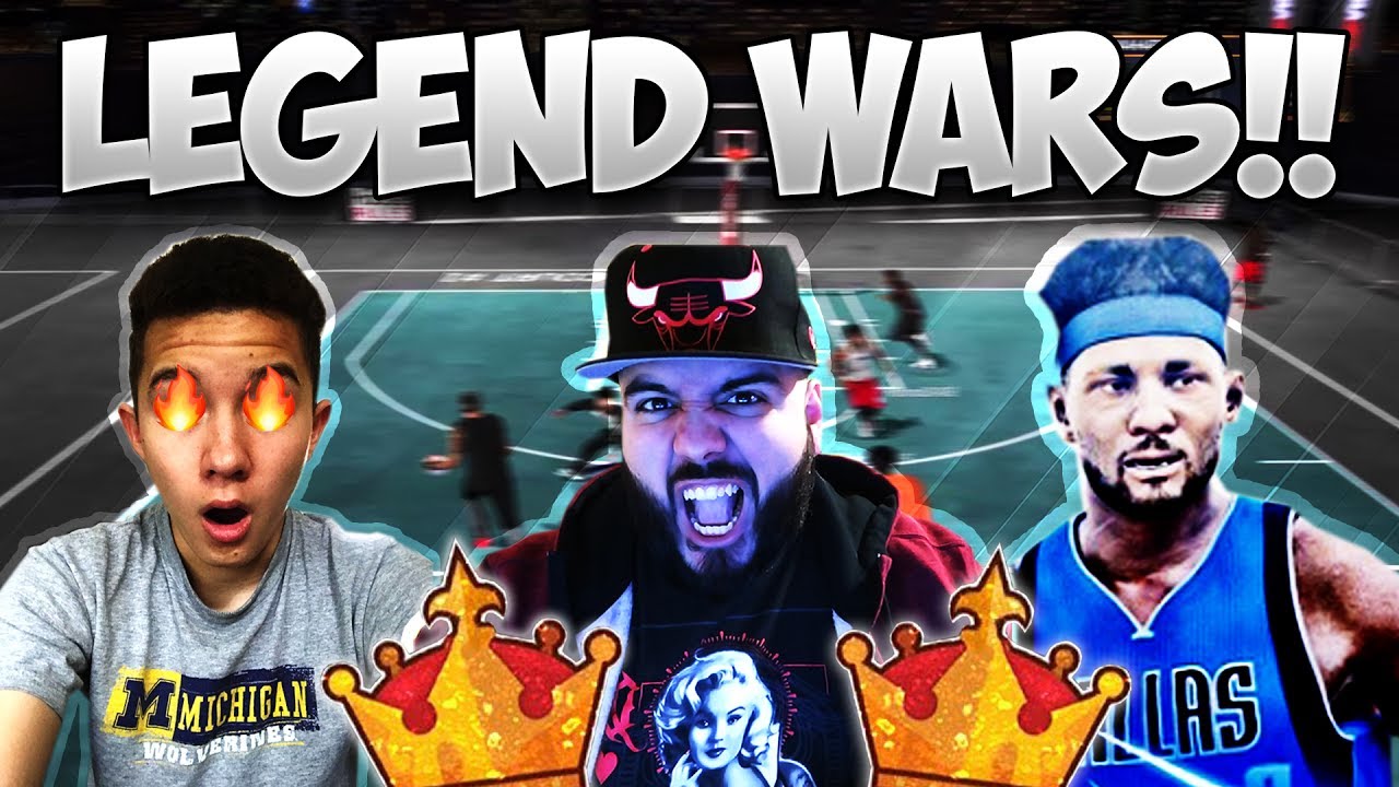 PETERMC + FIRST LEGEND + POWER DF!! LEGEND WARS IN MYPARK! - NBA 2K17 ...