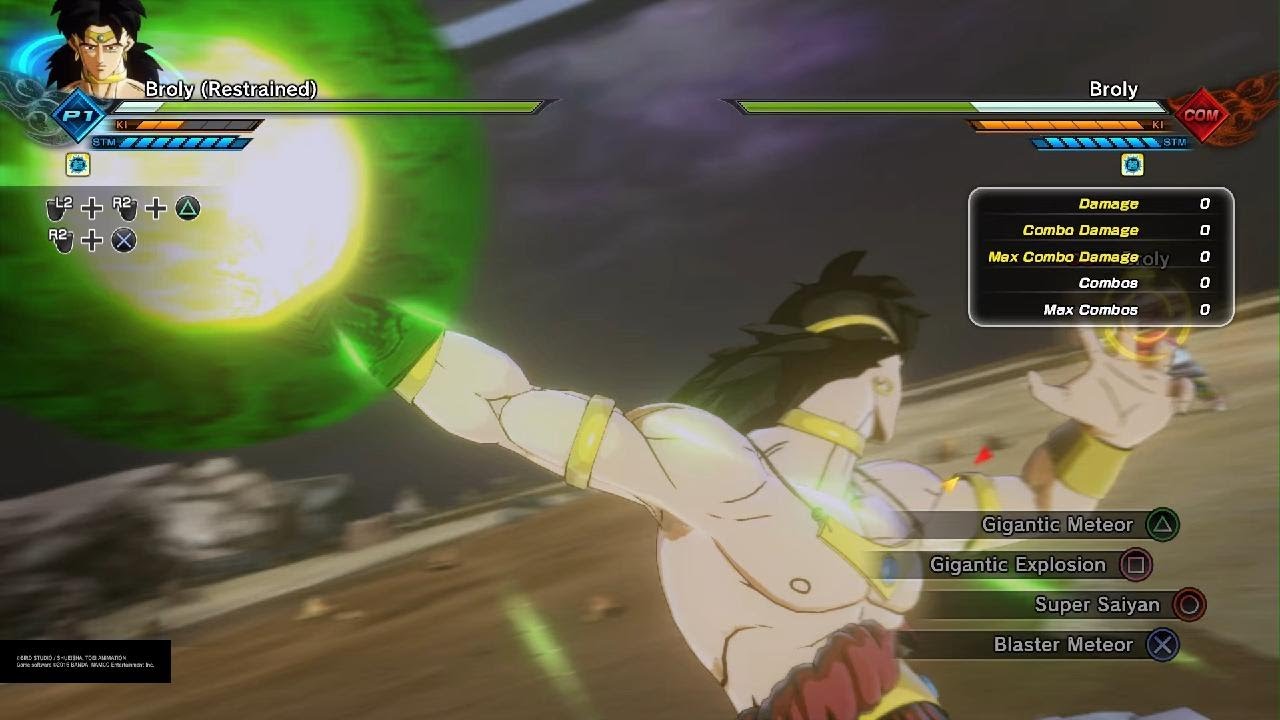 DRAGON BALL XENOVERSE broly is too strong - YouTube