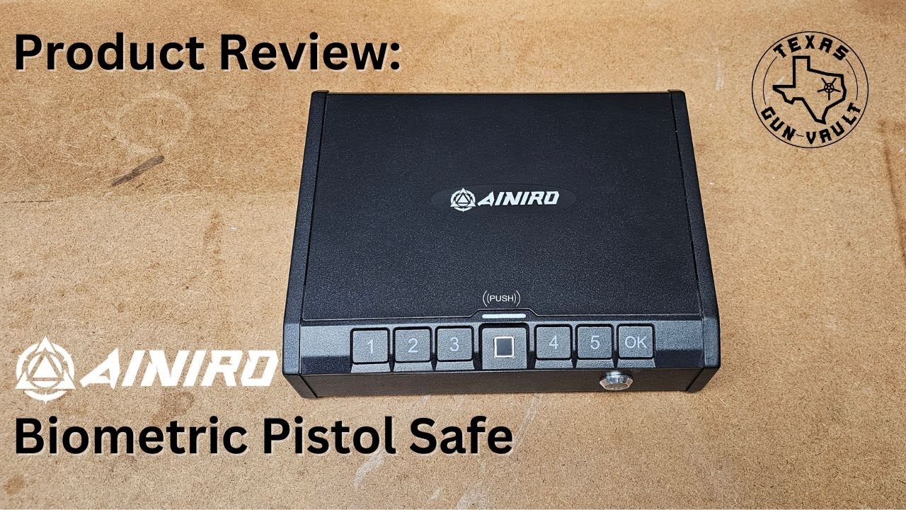 Product Review: Ainiro Biometric Gun Safe - YouTube