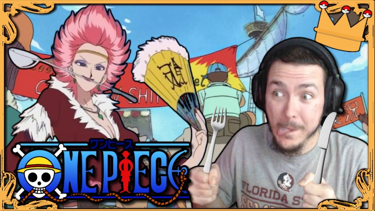 BC King's Reaction to the COOKING COMPETITION in "One Piece" Season 1 ...