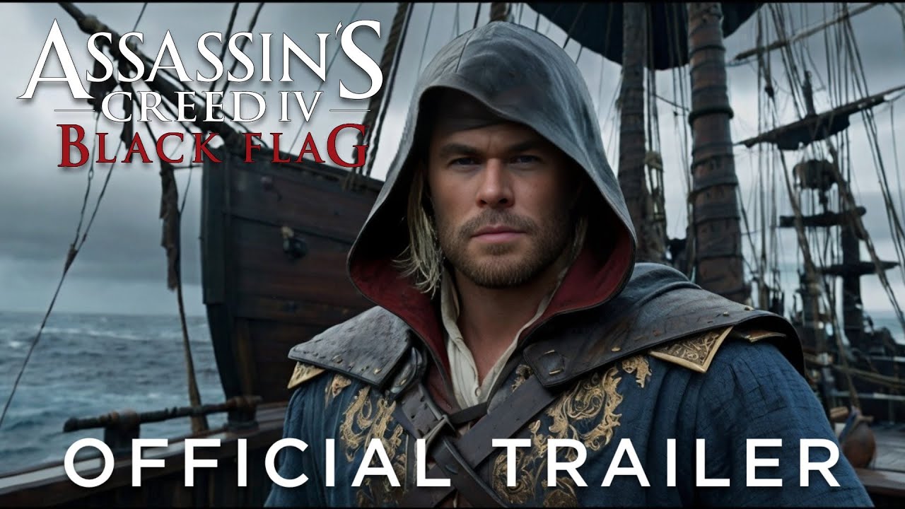 Assassin's Creed: Black Flag - FIRST TRAILER | Chris Hemsworth | Live ...